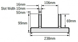 Brickslot (slotted tops) - ACO Drain